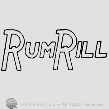 Mark with Double outlined written: Rum Rill | #85933