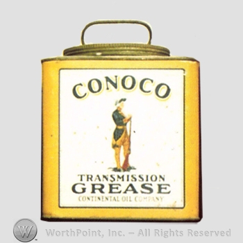 Mark with A can, a label, the text "CONOCO | #859355