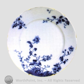 Mark with Flow Blue Pattern: DUCHESS; plate. | #862994