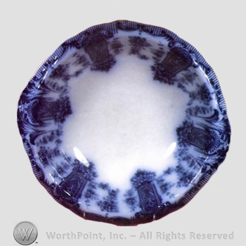 Mark with Flow Blue Pattern: DUCHESS; bowl. | #862995