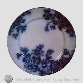 Mark with Flow Blue Pattern: FLANNEL DAISY; | #863003