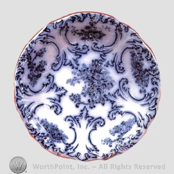 Mark with Flow Blue Pattern: TRILBY; vegetable | #863212