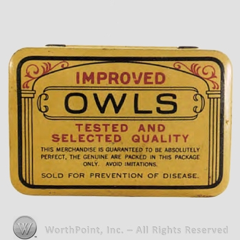Mark with The word "OWLS" and the text "IMPROVED | #864789