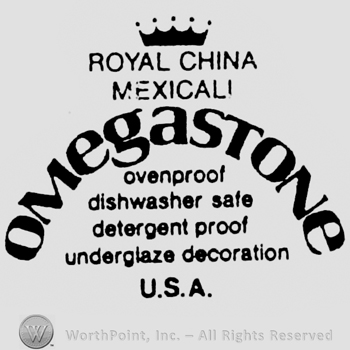 Mark with A crown and the text "Royal China | #86499