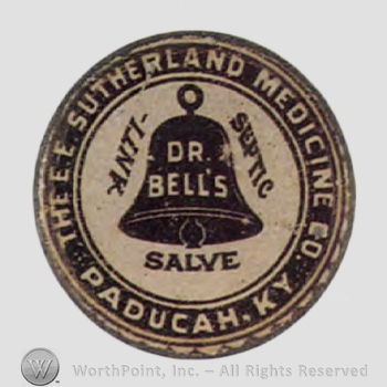 Mark with A bell and the text "DR BELL'S | #865049
