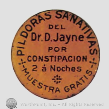 Mark with The text "PILDORAS SANATIVA'S DEL Dr. | #865074
