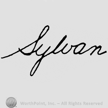 Mark with Hand lettered: Sylvan | #86528