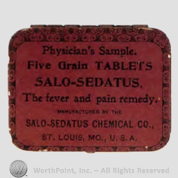 Mark with The text "Physician's Sample, Five | #865341