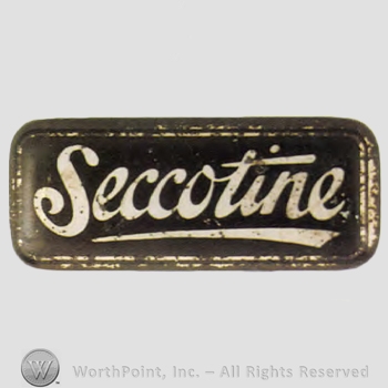 Mark with The word "Secotine". | #865361