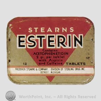 Mark with A triangle and the text "STEARNS | #865375