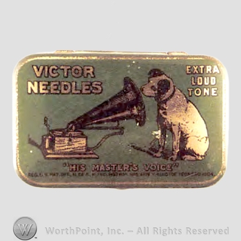 Mark with The text "VICTOR NEEDLES EXTRA LOUD | #865481