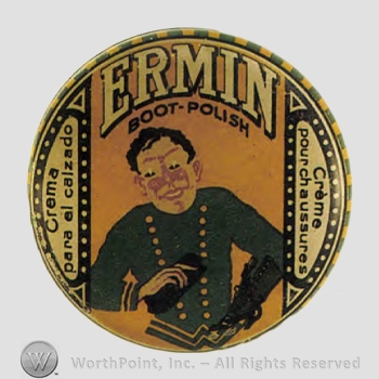 Mark with The text "ERMIN BOOT-POLISH Crema para | #865492