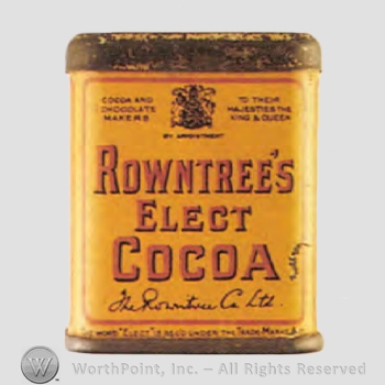 Mark with The text "ROWNTREE'S ELECT COCOA". | #865511