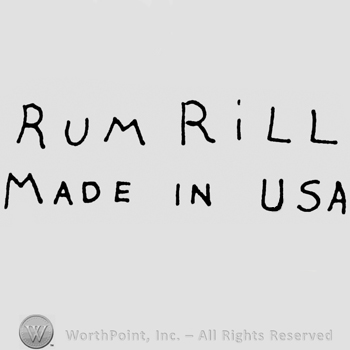 Mark with Rum Rill written above, Made in USA | #86552