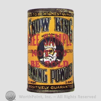 Mark with The text "SNOW KING BAKING POWDER" and | #865538