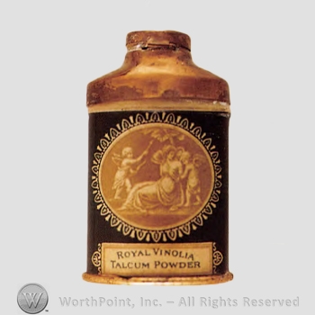 Mark with The text "ROYAL VINOLIA TALCUM POWDER" | #865562