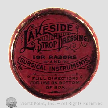 Mark with The text "LAKESIDE STROP DRESSING FOR | #865591