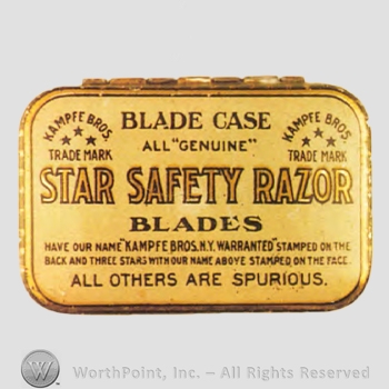 Mark with The text "BLADE CASE ALL GENUINE KAMPFE | #865596