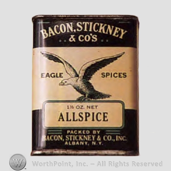 Mark with The text "BACON, STICKNEY & CO'S EAGLE | #865614