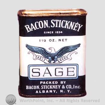 Mark with The text "BACON STICKNEY SINCE 1834 | #865616