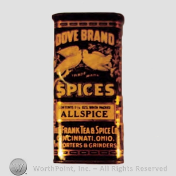 Mark with The text "DOVE BRAND SPICES ALLSPICE" | #865642