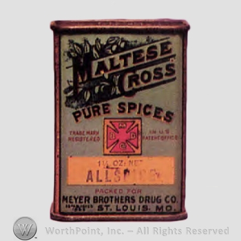 Mark with The text "MALTESE CROSS PURE SPICES | #865717