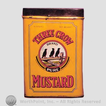 Mark with The text "THREE CROW BRAND PURE | #865787