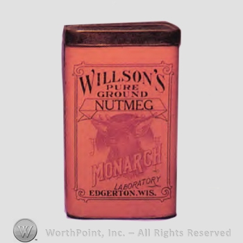 Mark with The text "WILSON'S PURE GROUND NUTMEG | #865805