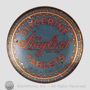 Mark with The text "Huyler's GLYCERINE TABLETS". | #865817