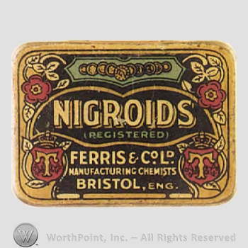 Mark with The text "NIGROIDS REGISTERED FERRIS & | #865836