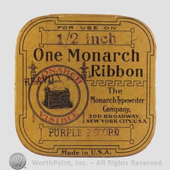 Mark with The text "One Monarch Ribbon The | #865942