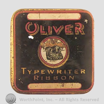 Mark with The text "OLIVER TYPEWRITER RIBBON". | #865948