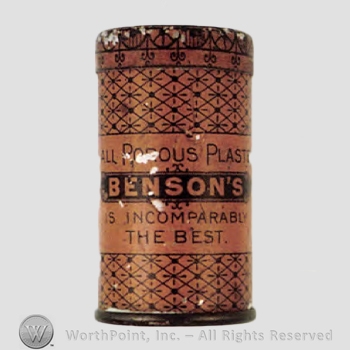 Mark with The text "BENSON'S IS INCOMPARABLY THE | #866013