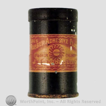 Mark with The text "LEE'S RUBBER ADHESIVE | #866026