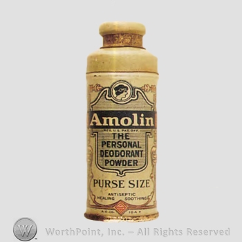 Mark with The text "Amolin THE PERSONAL DEODORANT | #866053