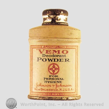 Mark with The text "VEMO DEODORANT POWDER FOR | #866061