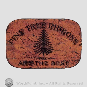 Mark with The text "PINE TREE RIBBONS ARE THE | #866130
