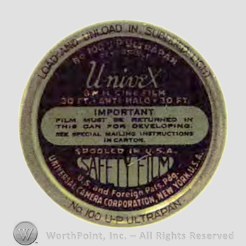 Mark with The text "Univex UNIVERSAL CAMERA | #866147
