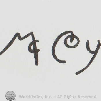 Mark with the name McCoy written with uppercase | #8673