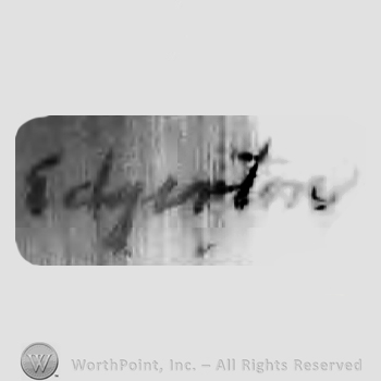 Mark with Signature: Edgerton | #867872