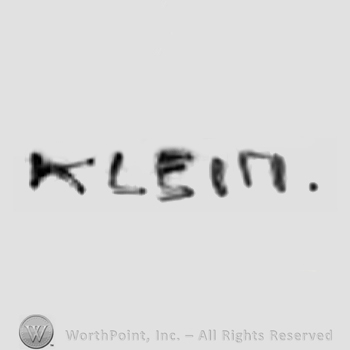 Mark with Signature: Ingeborg Klein | #867902