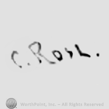 Mark with Signature: Carl Roessler | #867945