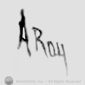 Mark with Signature: A. Roy | #867946