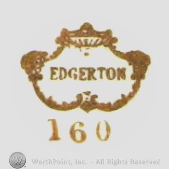 Mark with The word "EDGERTON" inside a stylized | #867979