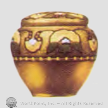 Mark with Handpainted pot. | #868051