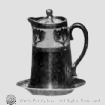 Mark with Handpainted chocolate pot. | #868078