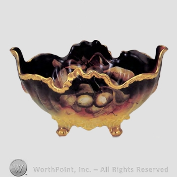 Mark with China Pattern: Beige fruit on dark | #868429