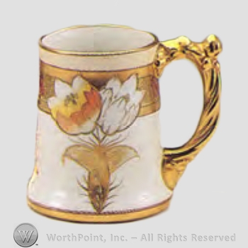 Mark with China Pattern: TULIP IN LUSTRE; Mug. | #868517