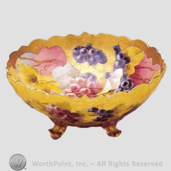 Mark with China Pattern: COUFALL GRAPES AND ETCH | #868550