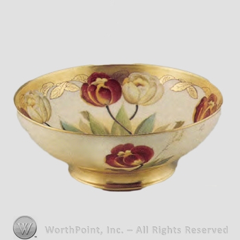 Mark with China Pattern: TWIN TULIP; Bowl. | #868584